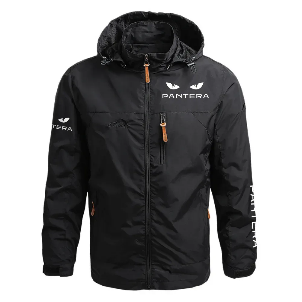 Pantera Exclusive Logo Waterproof Outdoor Jacket Detachable Hood ...