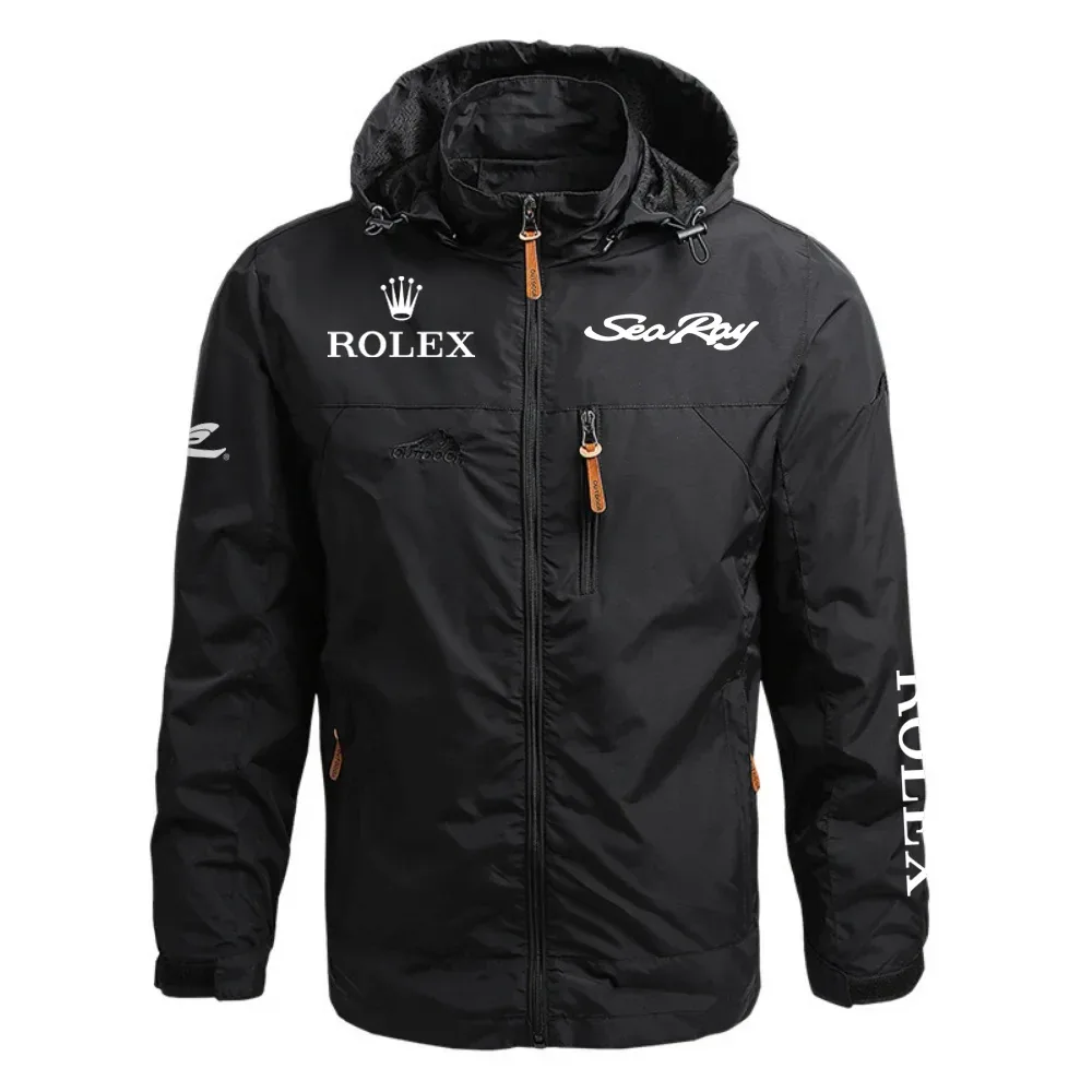 Sea Ray Rolex Exclusive Logo Waterproof Outdoor Jacket Detachable Hood ...