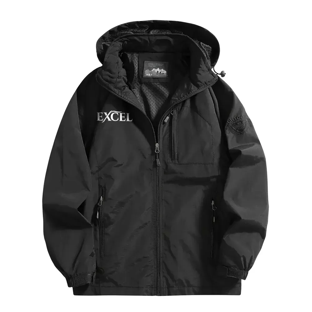 Excel Exclusive Logo Soft-Shell Jacket Detachable Hood HCPDSSJ75EXZ ...