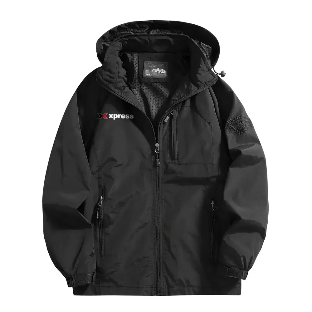 Xpress Exclusive Logo Soft-Shell Jacket Detachable Hood HCPDSSJ75XBZ ...